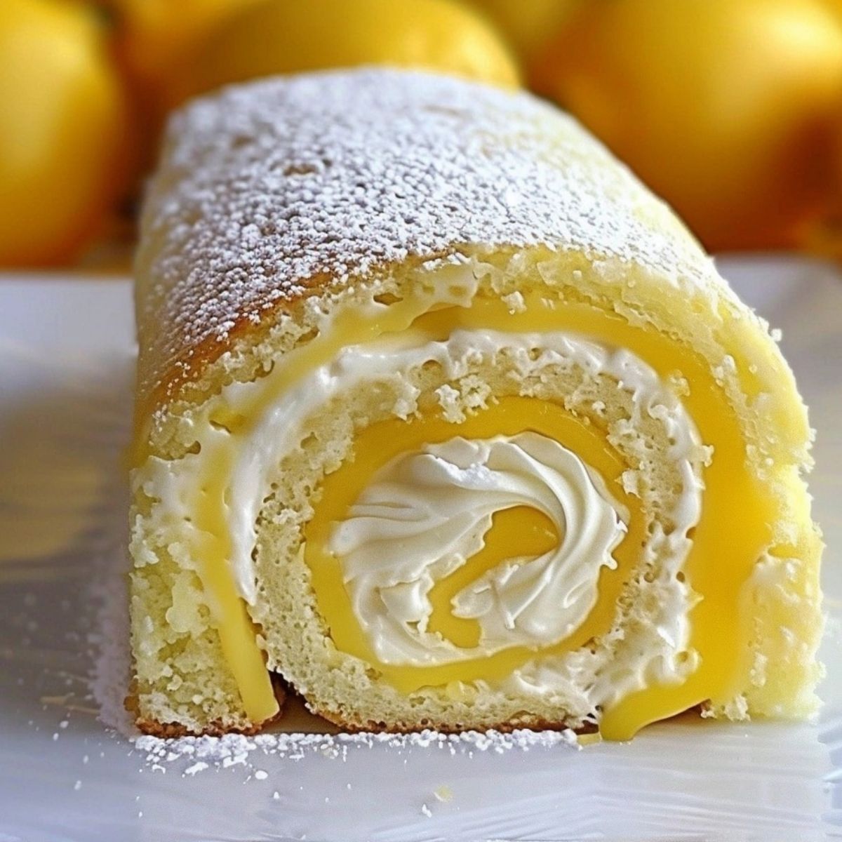 Lemon Cream Roll Cake Recipe: A Zesty Dessert Delight!