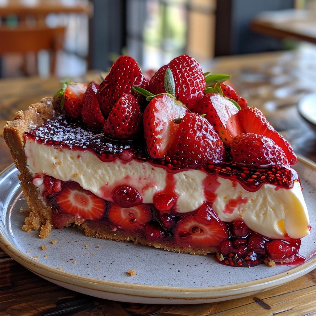 Strawberry Cheesecake Tart Recipe