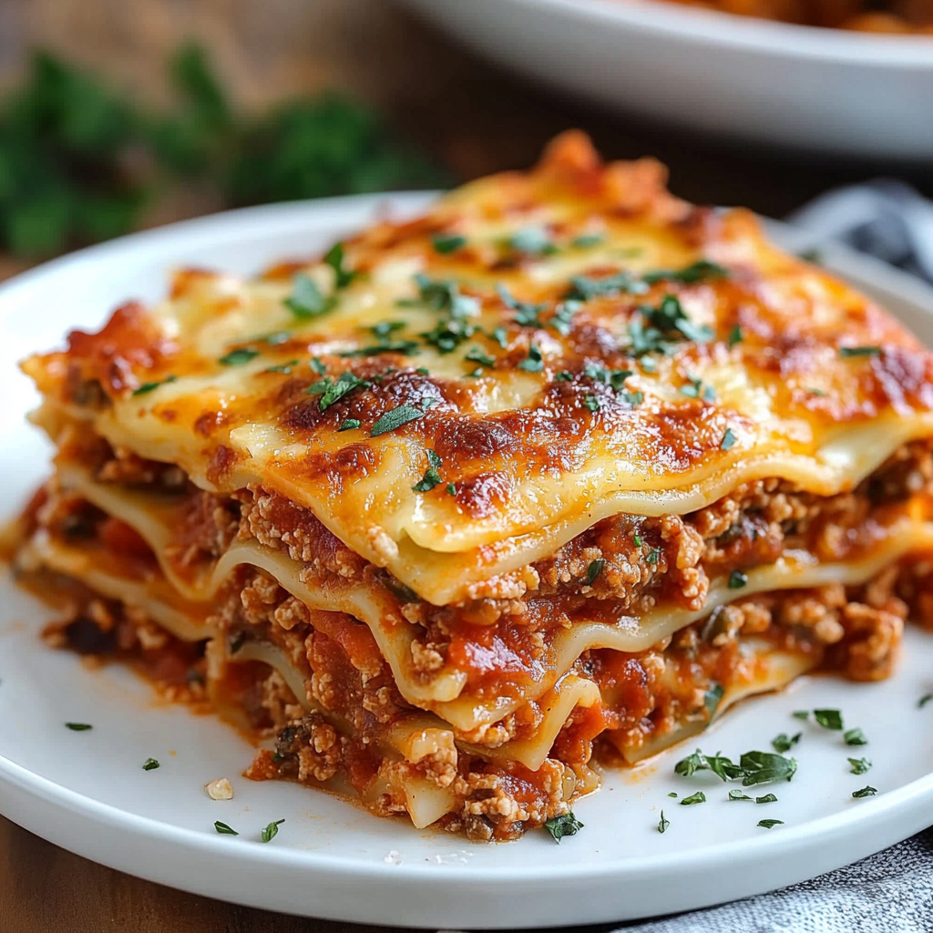 Easy Homemade Lasagna